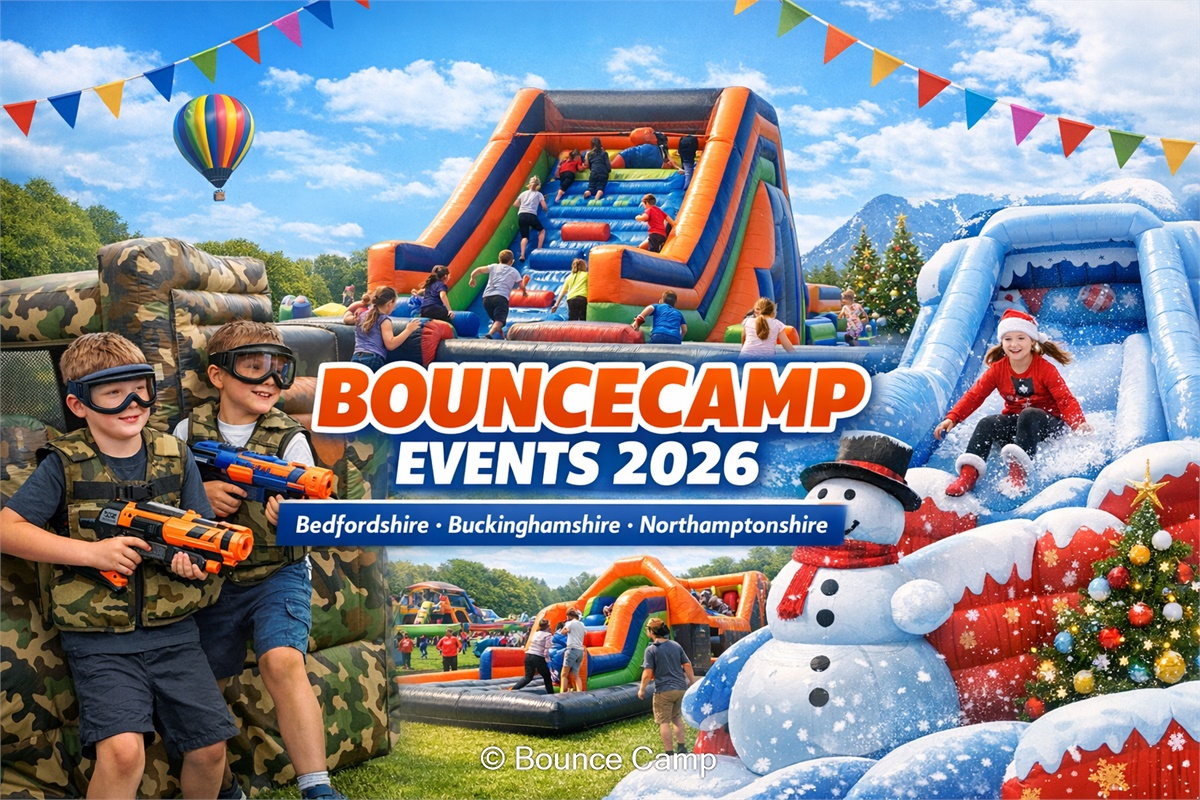 BounceCamp Events 2026 | Beds, Bucks & Northamptonshire